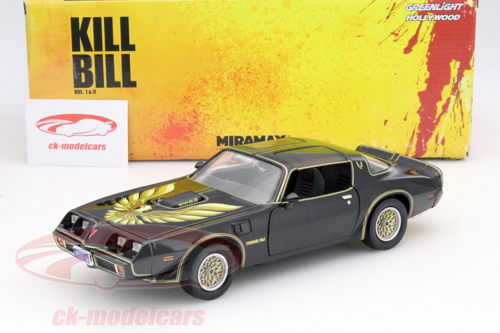 Greenlight 1:18 Pontiac Firebird Trans Am Movie Kill Bill I and II ...