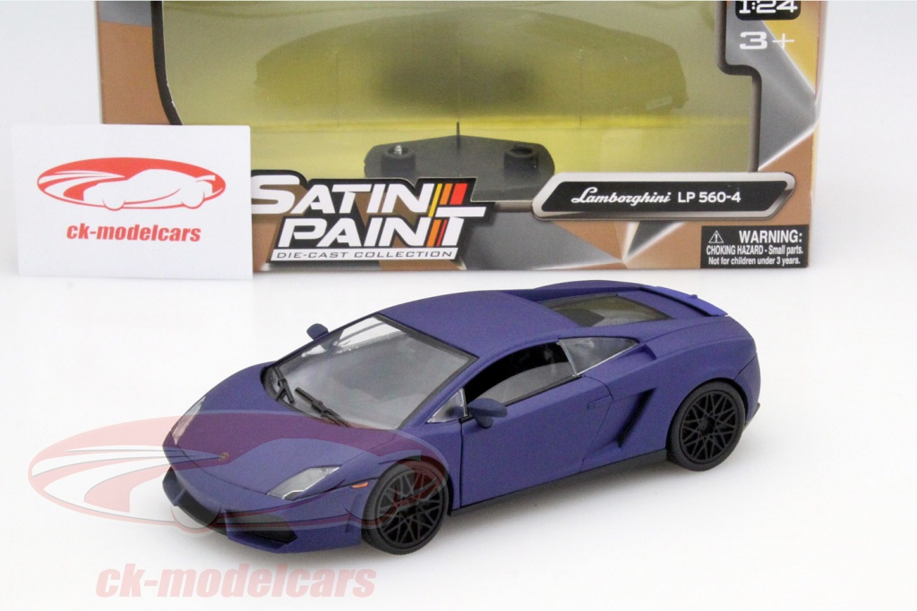 MotorMax 1:24 Lamborghini LP 560-4 matt lila 79504 Modellauto 79504 ...