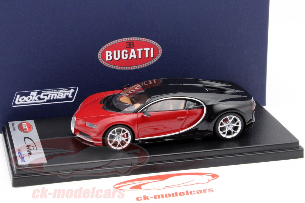 Black Red Bugatti Chiron