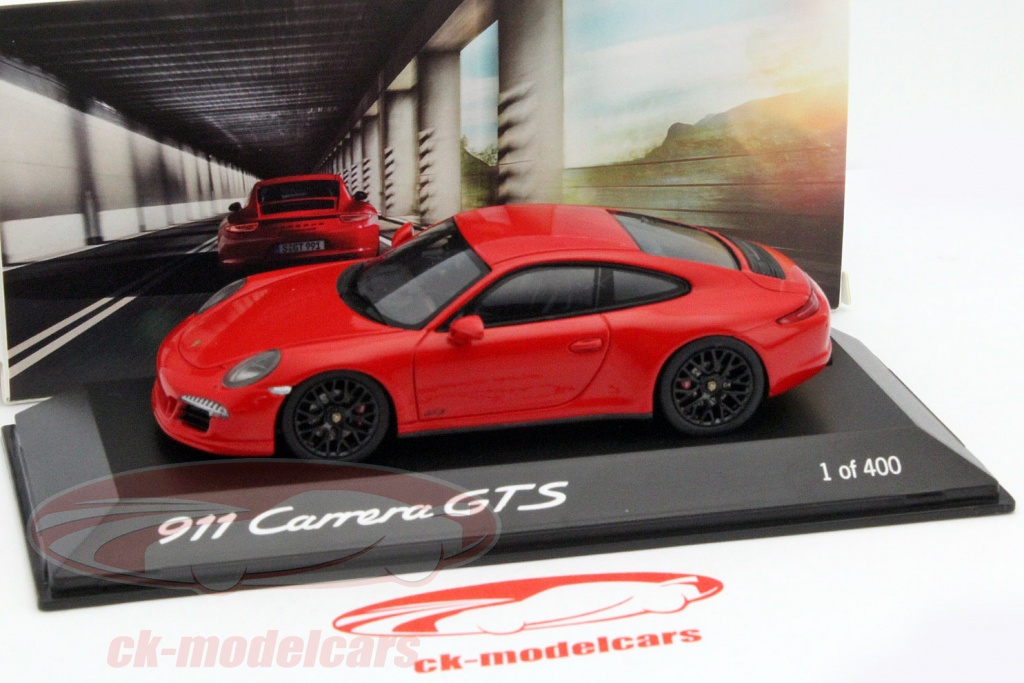 Spark 1:43 Porsche 911 (991) Carrera GTS rot MAP02020316 Modellauto ...