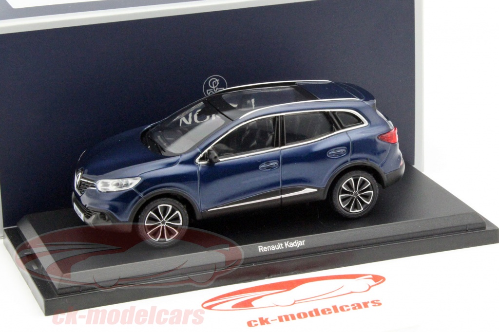 Norev 1:43 Renault Kadjar Year 2015 cosmos blue 517781 model car 517781 ...