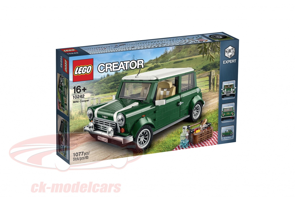 LEGO® Creator MINI Cooper grün mit weißen Streifen 10242 Modellauto ...