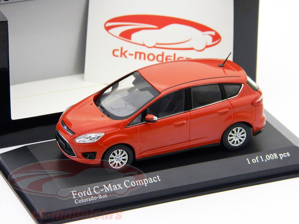 Minichamps 1:43 Ford Focus S-Max Compact Bj. 2010 red 400089000 modelo ...