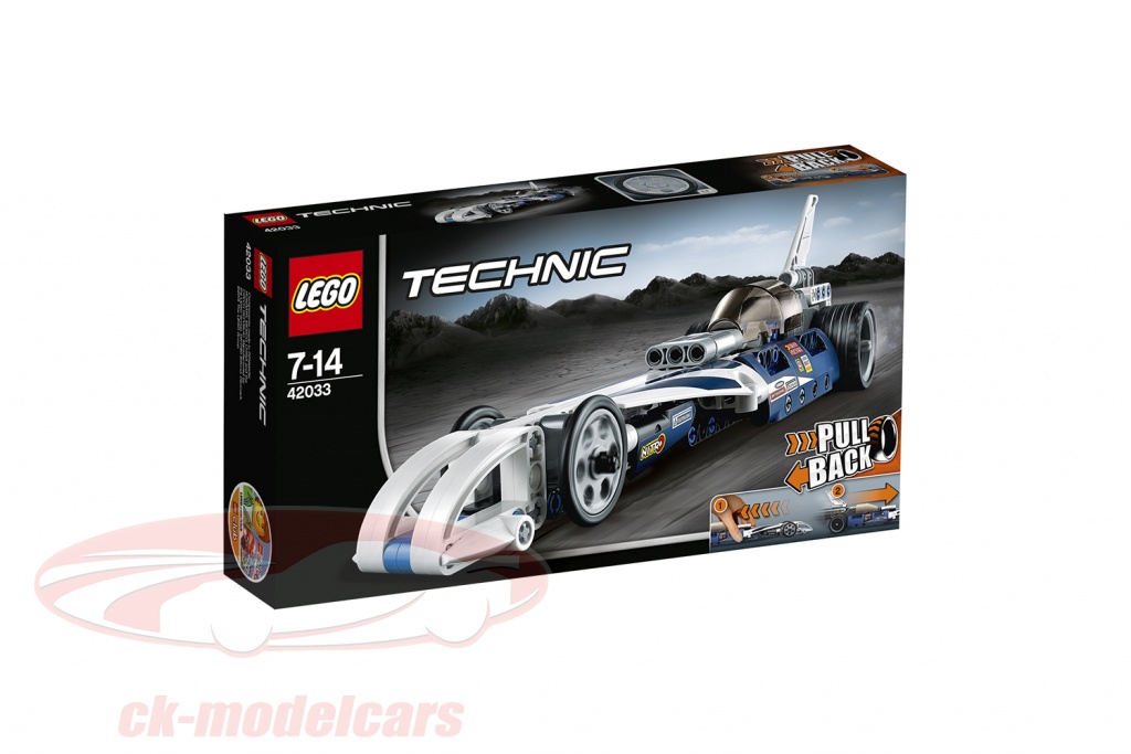 LEGO® Technic Action Raketenauto blau / weiß 42033 Modellauto 42033 ...