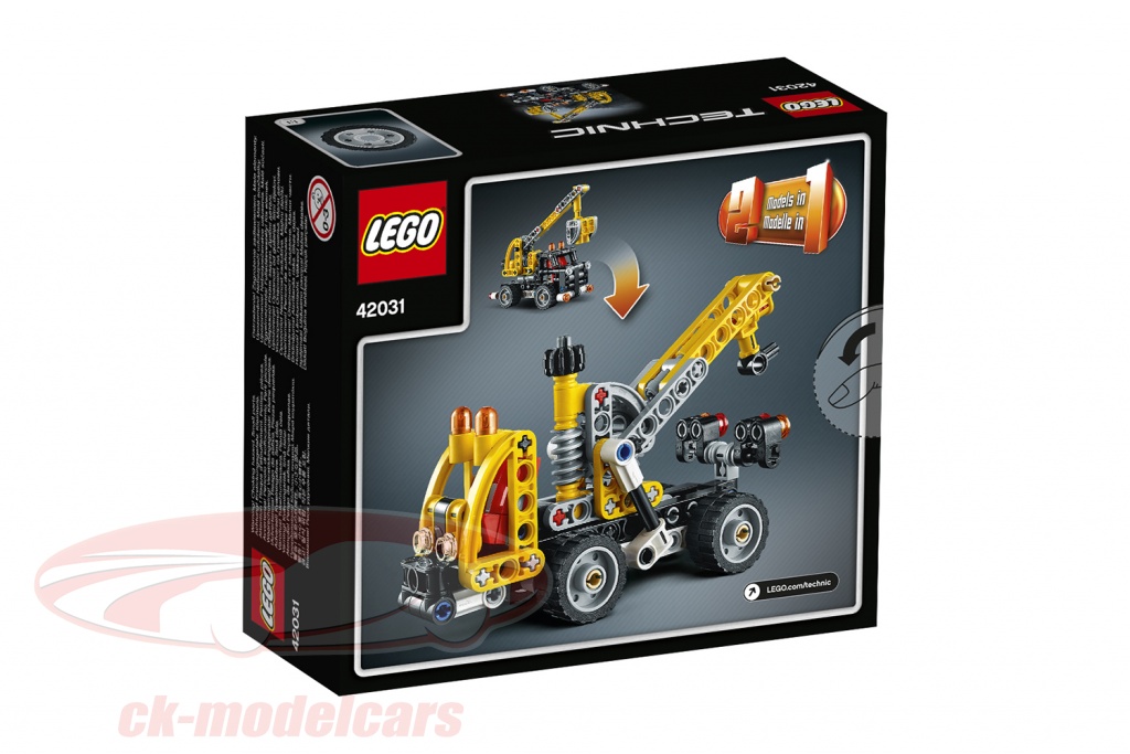 LEGO® Technic Cherry picker yellow 42031 model car 42031 5702015350044