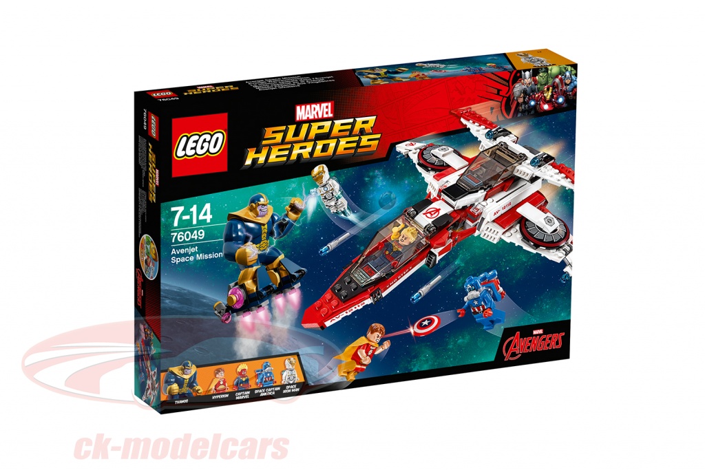 LEGO® Marvel Super Heroes Avenjet Space Mission 76049 model car 76049 ...