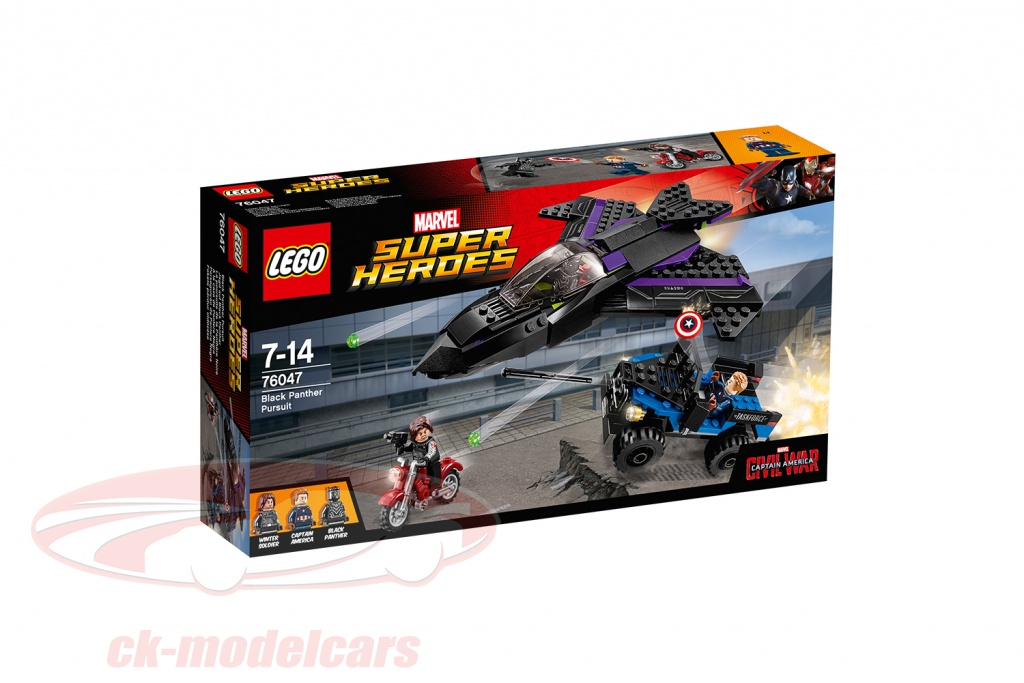 LEGO® Marvel Super Heroes Black Panther Pursuit 76047 model car 76047 ...