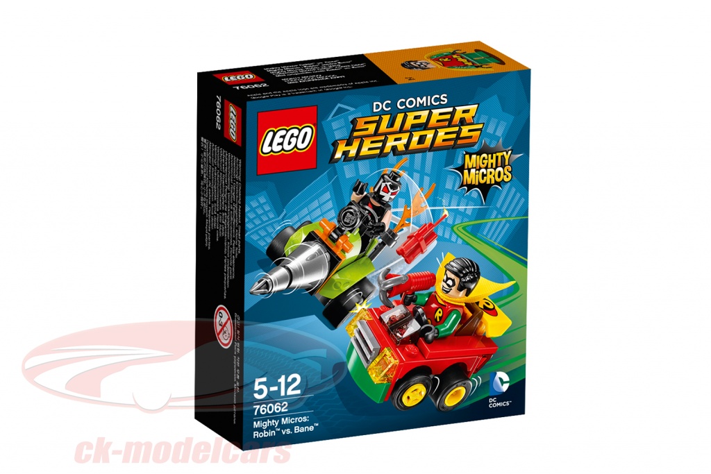 LEGO® DC Comics Super Heroes Mighty Micros: Robin™ vs. Bane™ 76062 ...