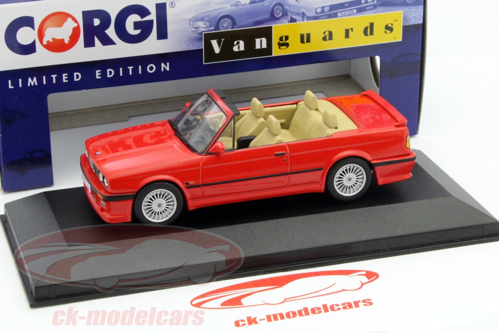 Corgi 1:43 BMW (E30) Alpina C 2.5 Convertible red VA13700 model car VA13700