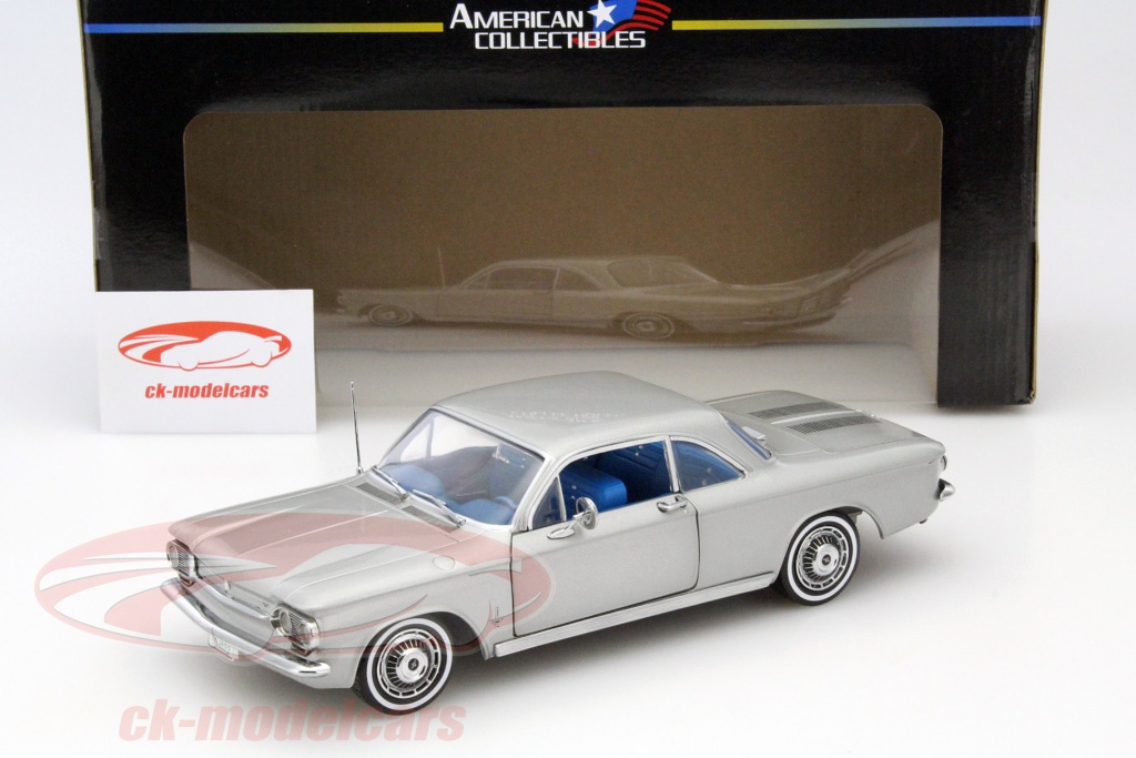 Sun Star Models 1:18 Chevrolet Corvair Coupe Year 1963 silver 1486 ...