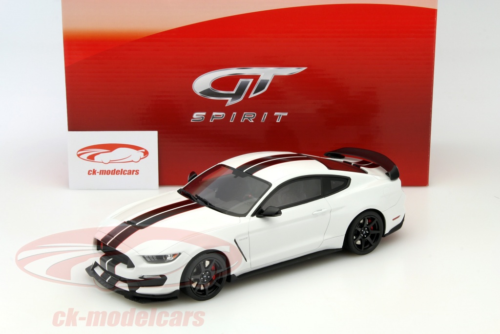 GT-SPIRIT 1:18 Ford Mustang Shelby GT350R Year 2015 white / black GT101 ...