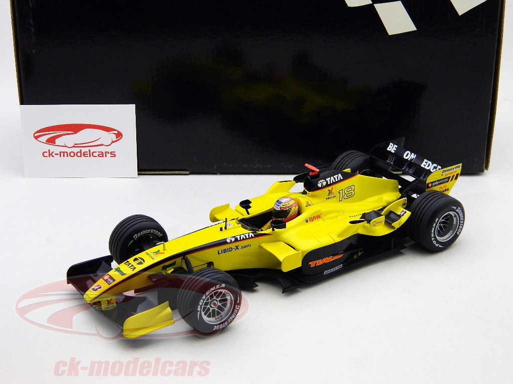 Minichamps 1:18 T. Monteiro Jordan Toyota EJ15 Fórmula 1 2005 100050018 ...