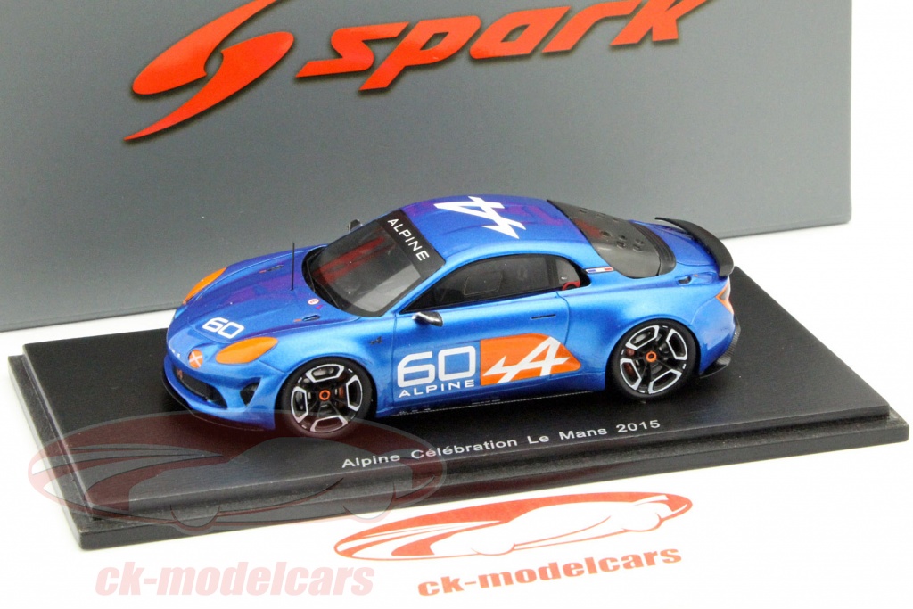 Spark 1:43 Renault Alpine A60 Celebration 2015 S4947 model car S4947 ...