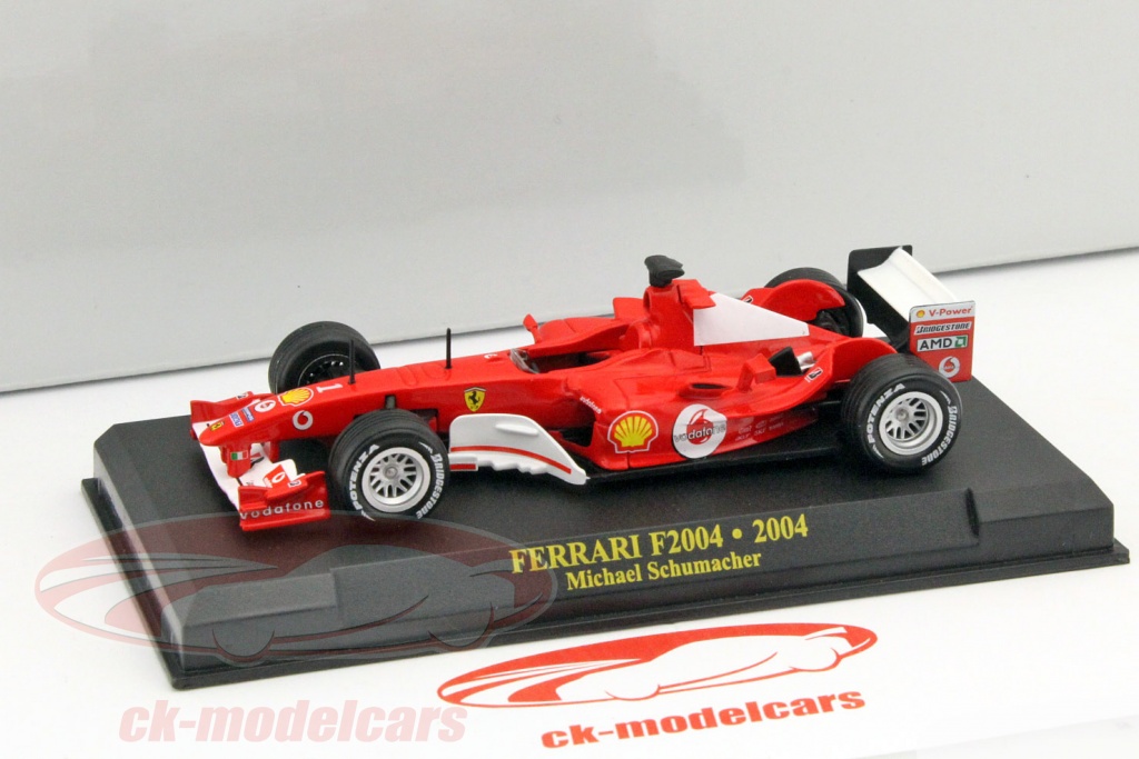Altaya 1:43 Michael Schumacher Ferrari F2004 #1 World Champion formula ...