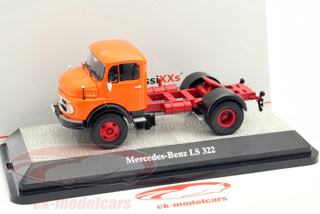 Norev 1:43 Mercedes-Benz LS 322 orange PremiumClassiXXs PCL12020 model ...
