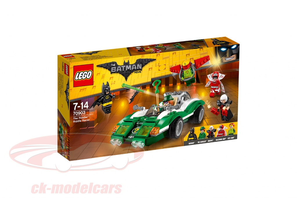 LEGO® THE BATMAN MOVIE © The Riddler™: Riddle Racer 70903 model car ...