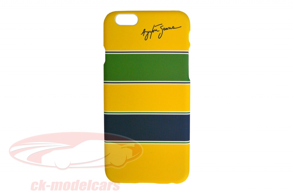 Ayrton Senna Smartphone Cover iPhone 6 yellow / dark blue / green AS-15 ...