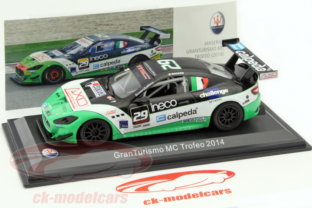 Leo Models 1:43 Maserati GranTurismo MC #29 Trofeo 2014 CK34335 ...