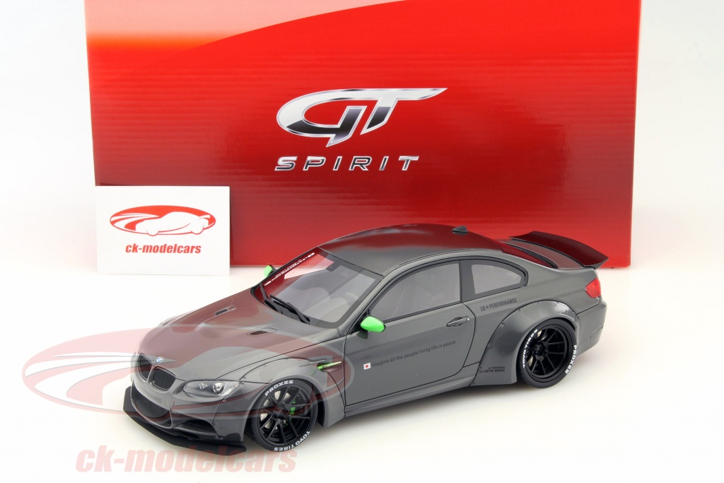 GT-SPIRIT 1:18 BMW M3 (E92) LB Performance Baujahr 2012 grau GT127 ...