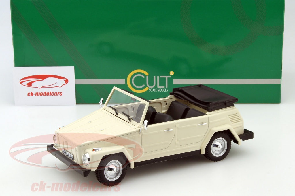 Cult Scale Models 1:18 Volkswagen VW 181 weiß CML026-2 Modellauto CML026-2