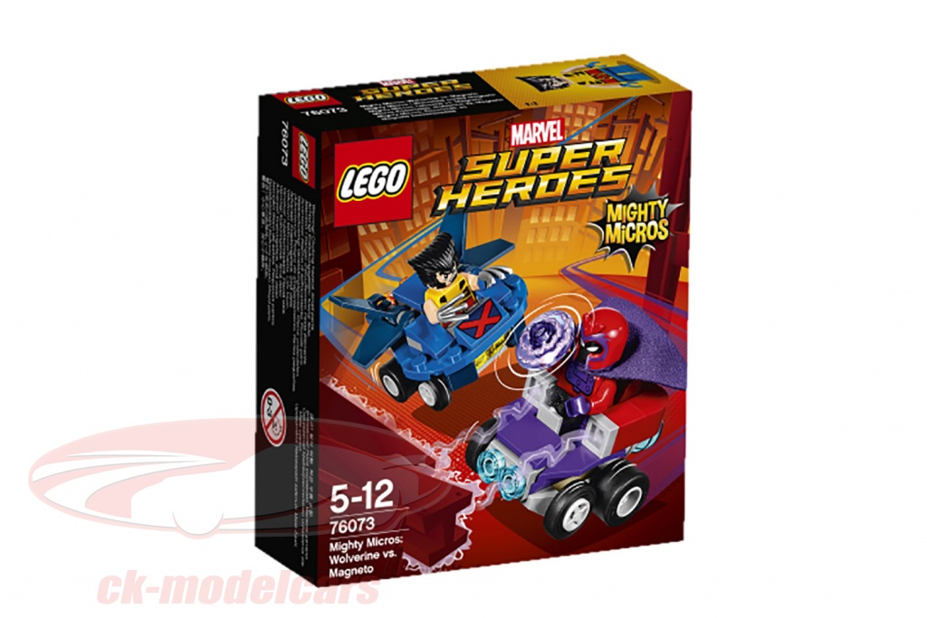 LEGO® Marvel Super Heroes Mighty Micros: Wolverine vs. Magneto 76073 ...