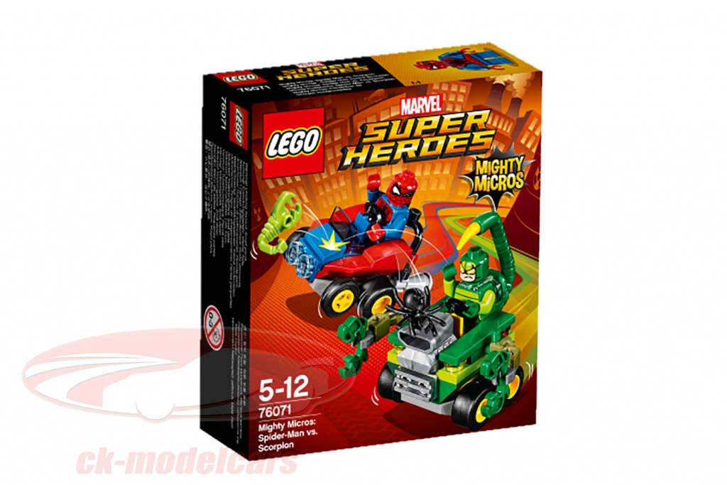 LEGO® Marvel Super Heroes Mighty Micros: Spider-Man vs. Scorpion 76071 ...