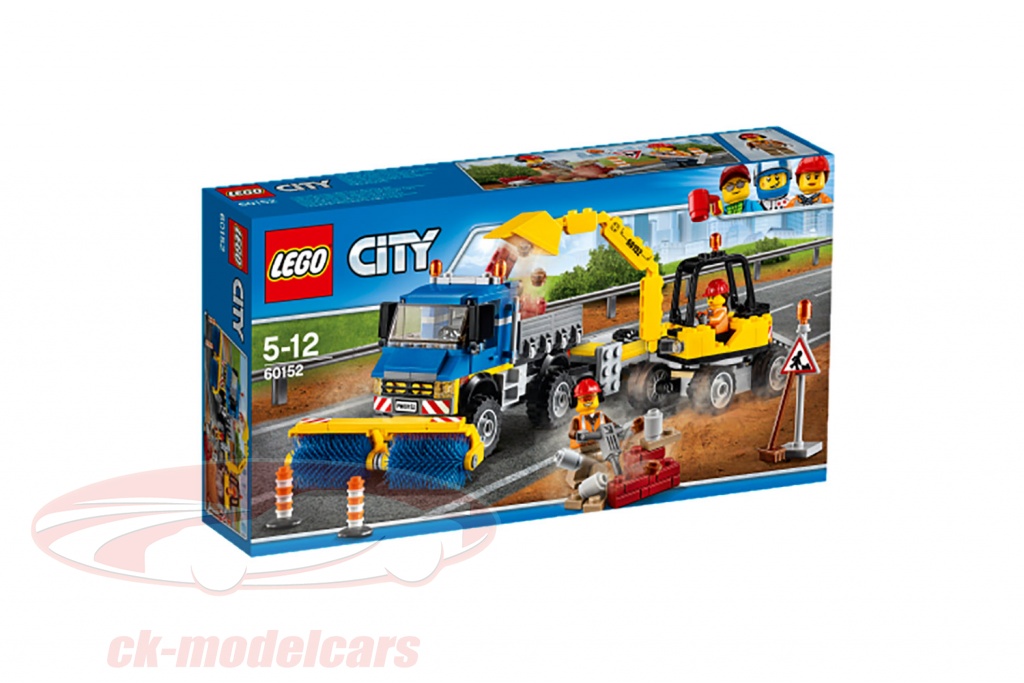 LEGO® City Straßenreiniger und Bagger 60152 model car 60152 5702015865982