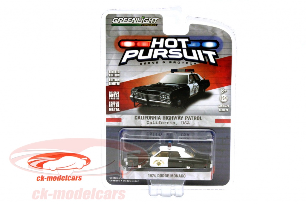 Greenlight 1:64 Dodge Monaco California Highway Patrol Baujahr 1974 ...