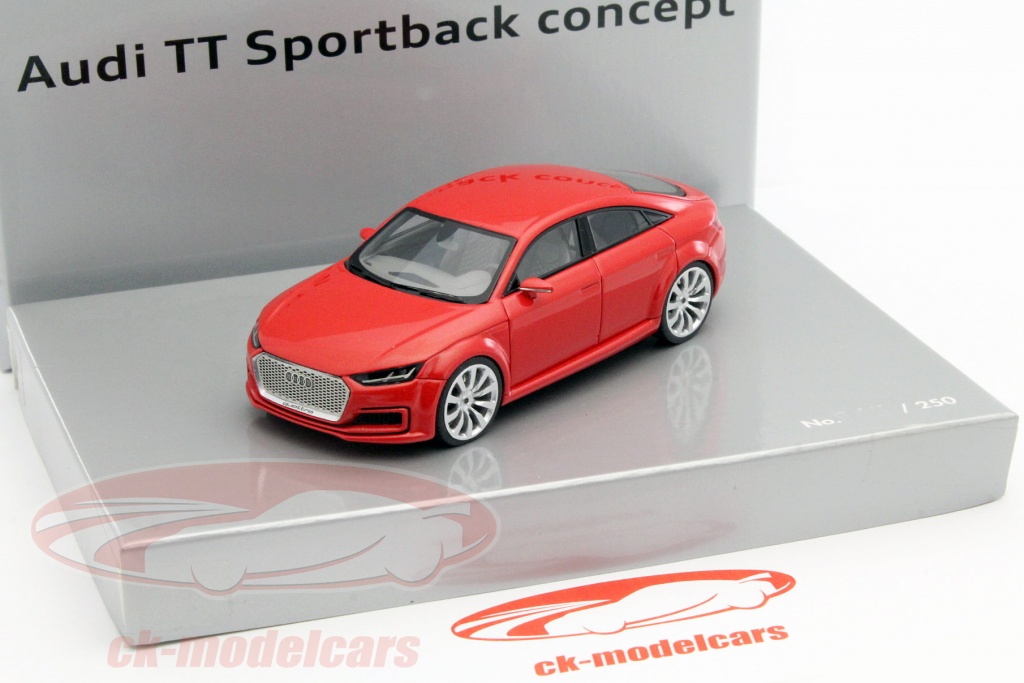 LookSmart 1:43 Audi TT Sportback Concept Car 2014 rot A5-5778 ...