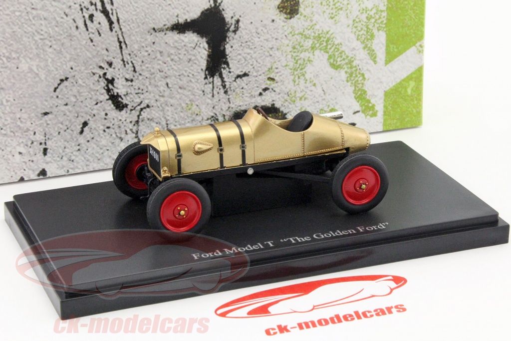 AutoCult 1:43 Ford Model T The Golden Ford Baujahr 1911 gold 01003 ...