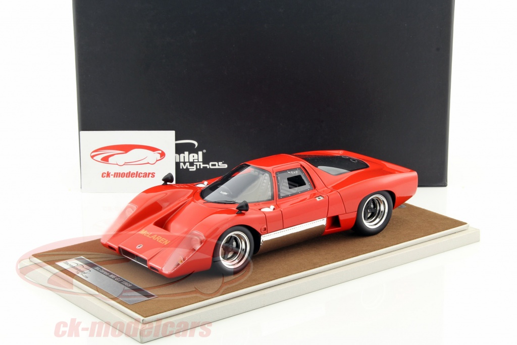 Tecnomodel McLaren M6 GT year 1969 red 1:18 TM18-40B model car TM18-40B