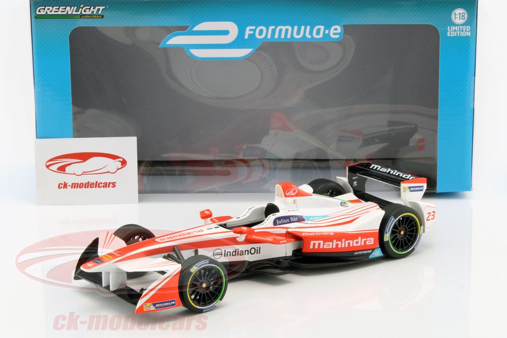 Greenlight 1:18 Nick Heidfeld Mahindra M3ELECTRO #23 Formel E 2016/17 ...