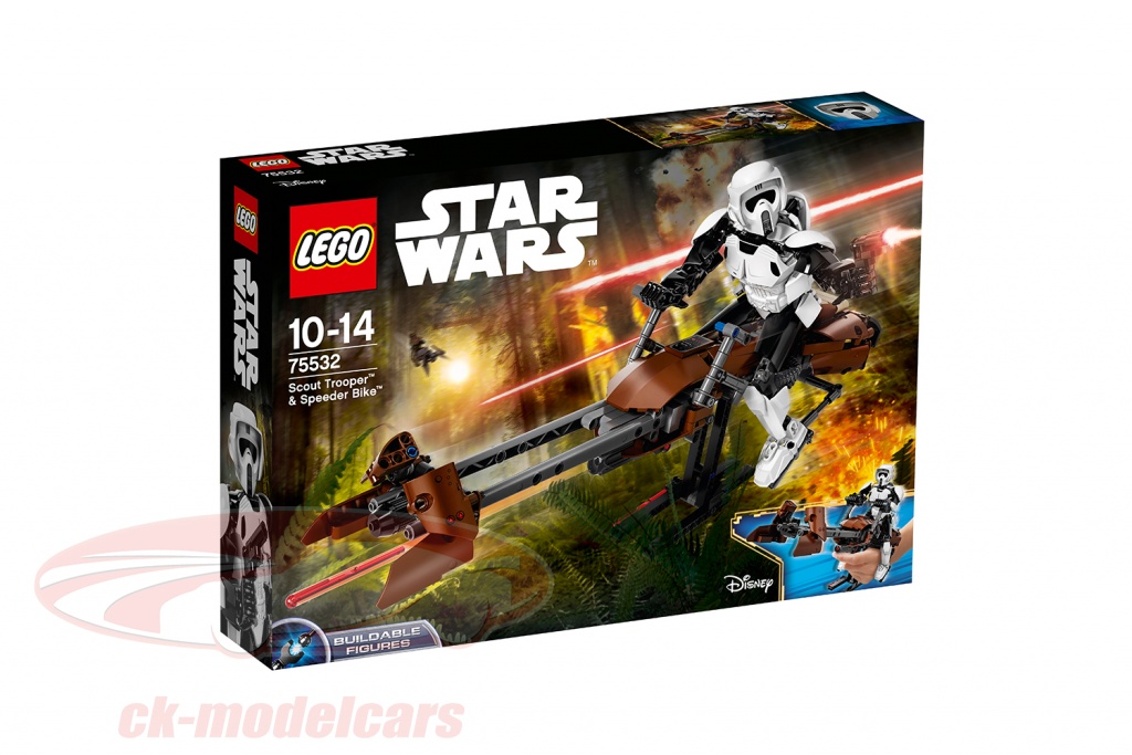 LEGO® Star Wars™ Scout Trooper™ & Speeder Bike™ 75532 Modellauto 75532 ...