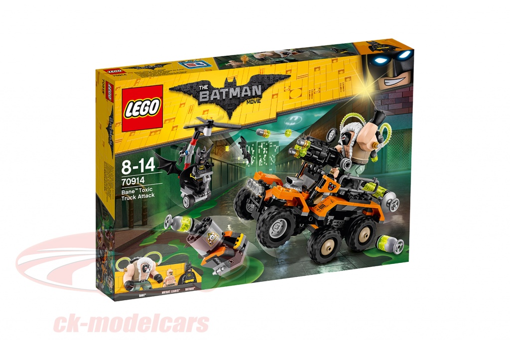 Leo Models THE LEGO® BATMAN MOVIE © Bane ™ Toxic Truck Attack 70914 ...