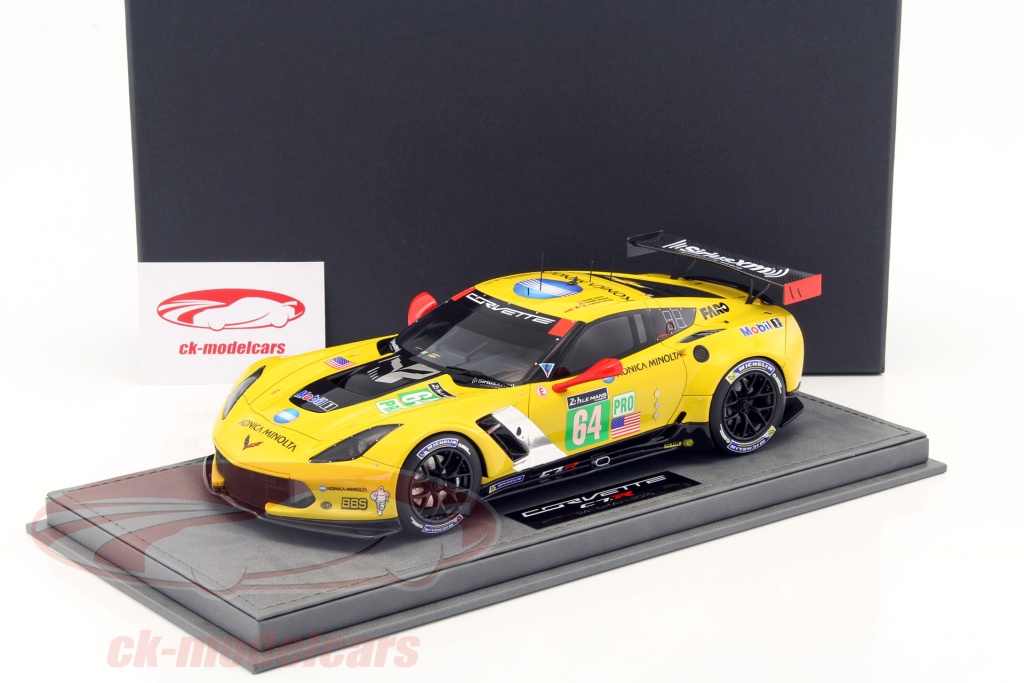 BBR Models 1:18 Corvette Chevrolet C7R LM GTE Pro #64 24h LeMans 2015 ...