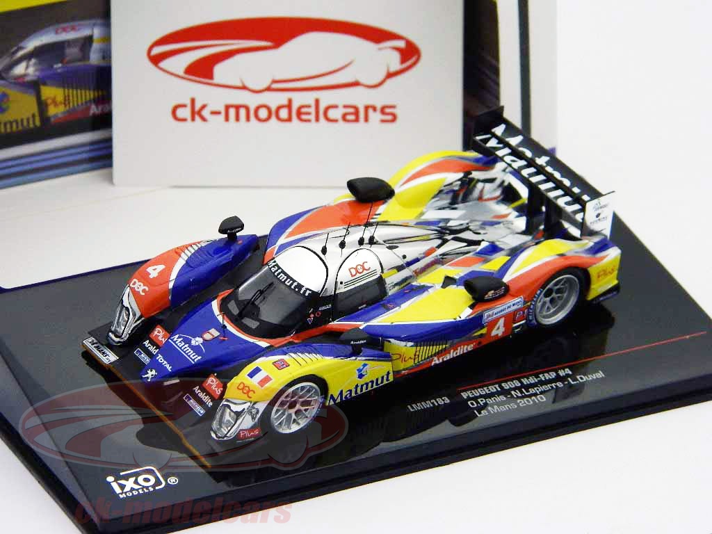 Ixo 1:43 Peugeot 908 HDI-FAP Team Oreca #4 24h LeMans 2010 LMM183 model car LMM183 4895102314904