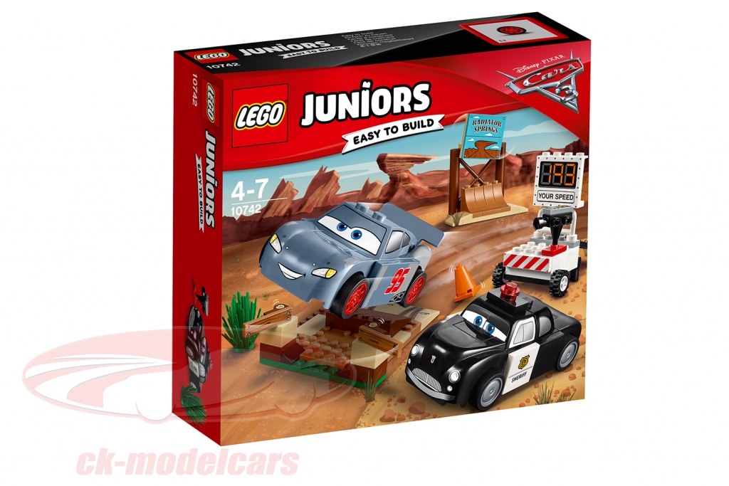 LEGO® Juniors Rasante Trainingsrunden in der Teufelsschanze 10742 ...
