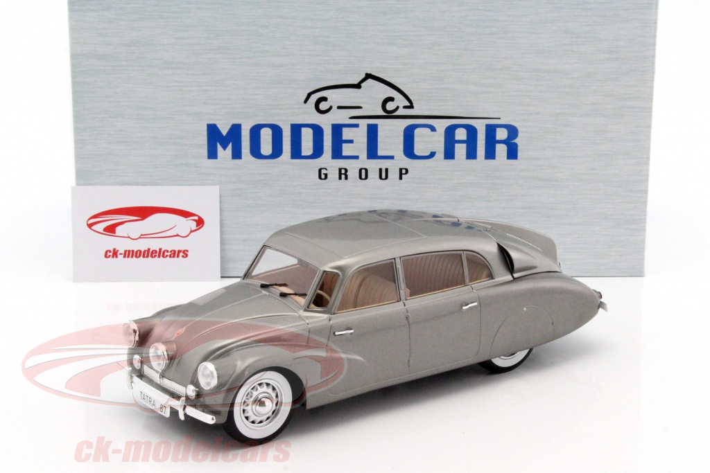 Modelcar Group 1:18 Tatra 87 gray metallic MCG18068 model car MCG18068
