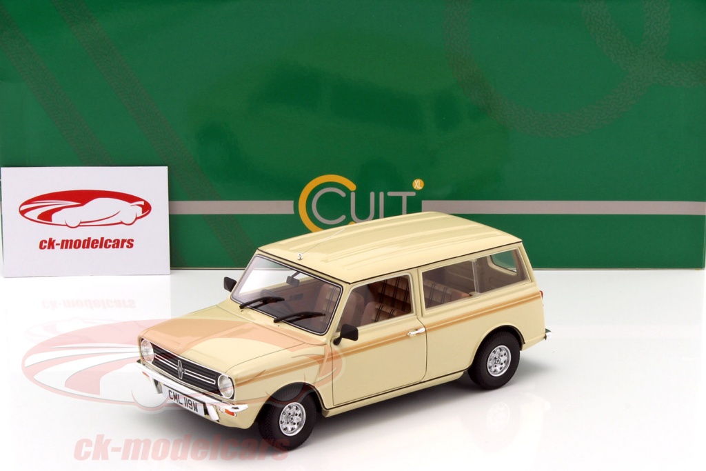 Cult Scale Models 1:18 Mini Clubman Estate Baujahr 1974 creme weiß ...