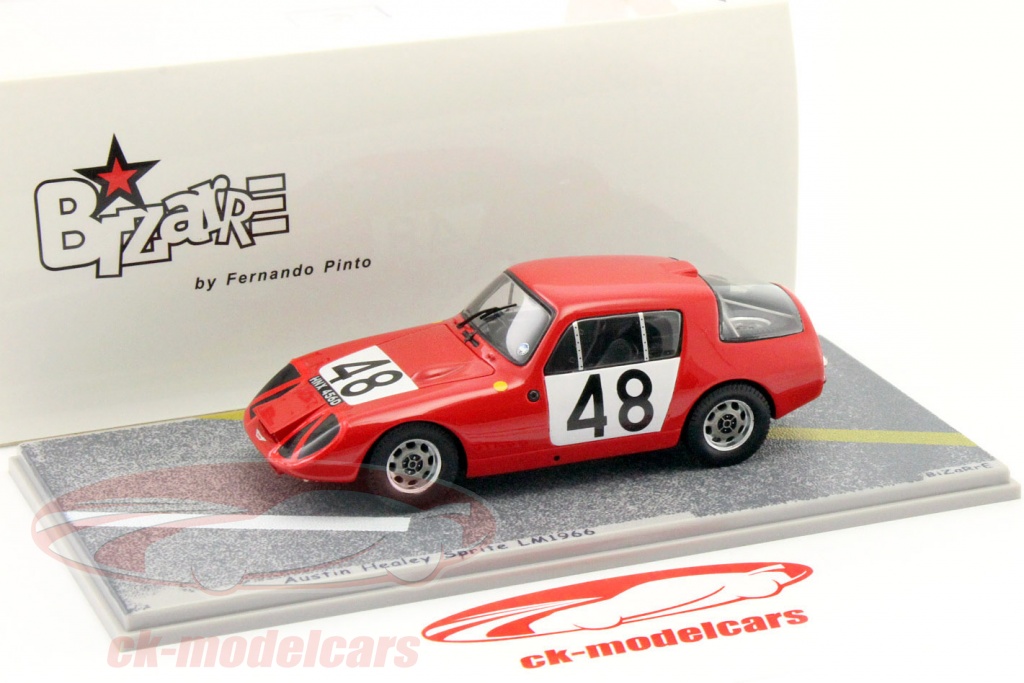 Spark 1:43 Austin Healey Sprite #48 24h LeMans 1965 Baker, Rhodes ...