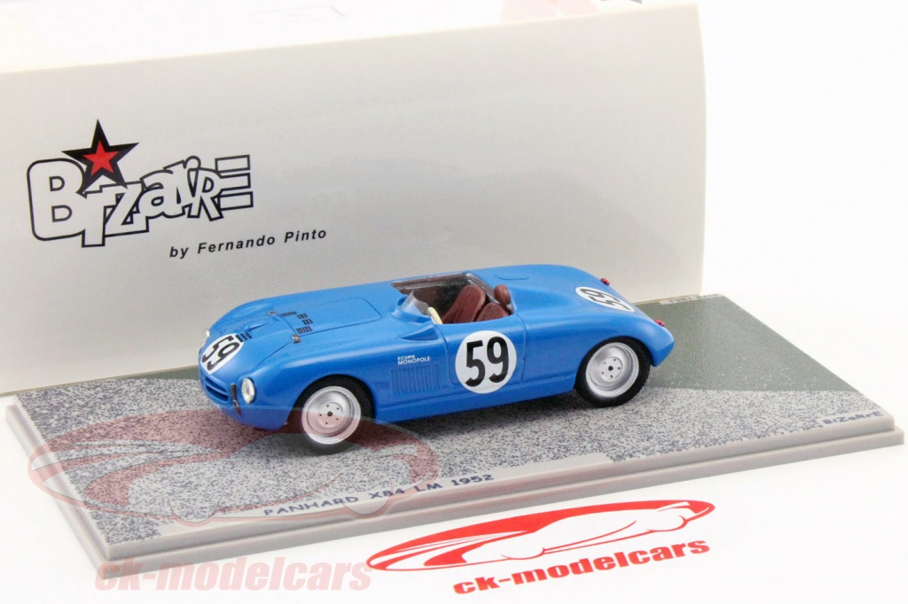 Spark 1:43 Panhard X84 #59 24h LeMans 1952 Savoye, Lienard Bizarre ...