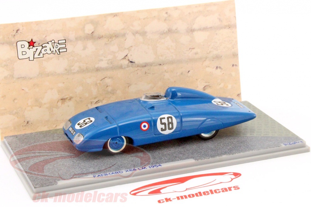 Spark 1:43 Panhard X88 #58 24h LeMans 1954 P. Chancel, R. Chancel ...
