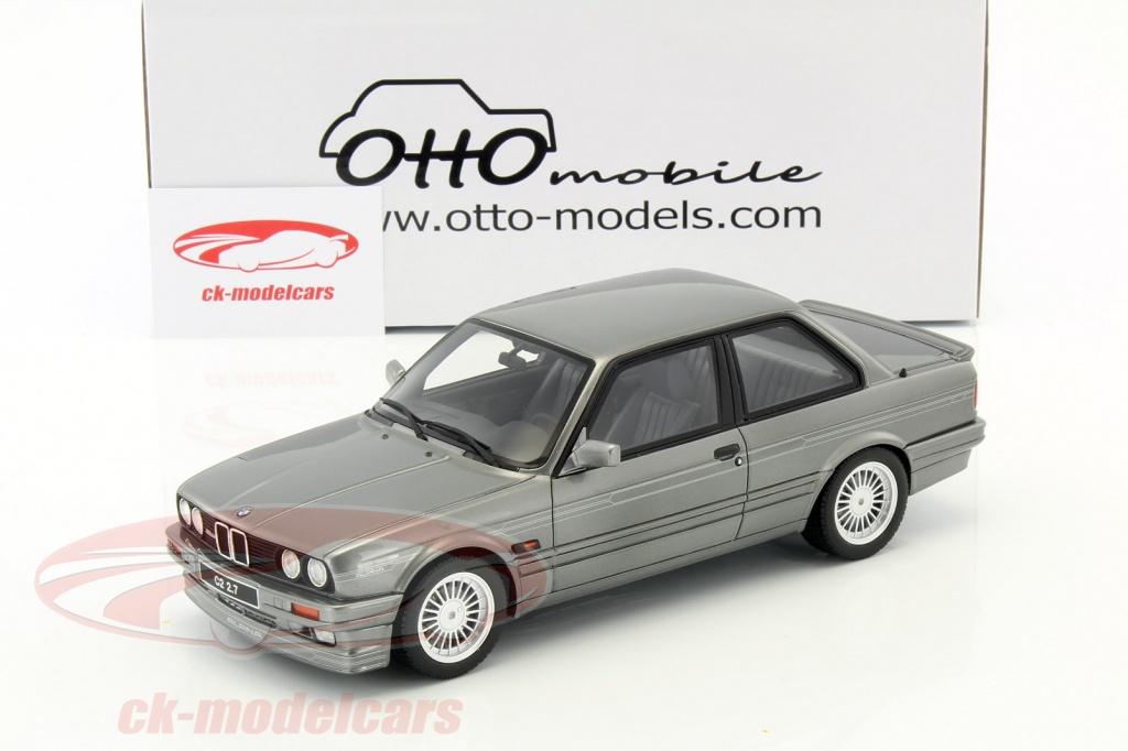 Ottomobile 1:18 BMW Alpina E30 C2 2.7 Construction year 1985 anthracite gray OT675 model car ...