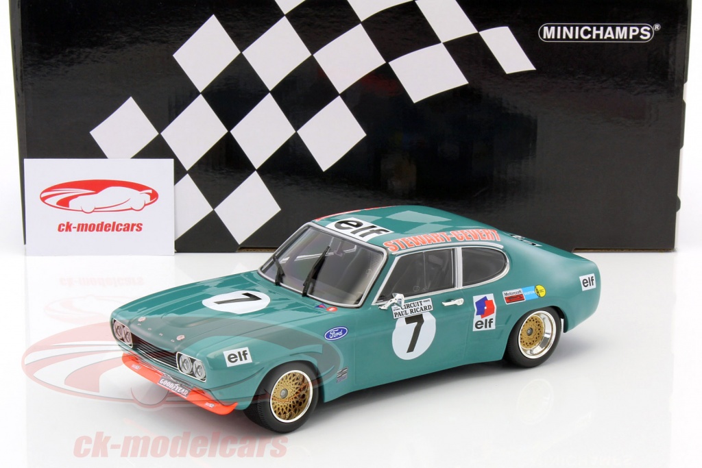 Minichamps 1:18 Ford Capri RS 2600 #7 2nd 6h Paul Ricard 1972 Stewart ...