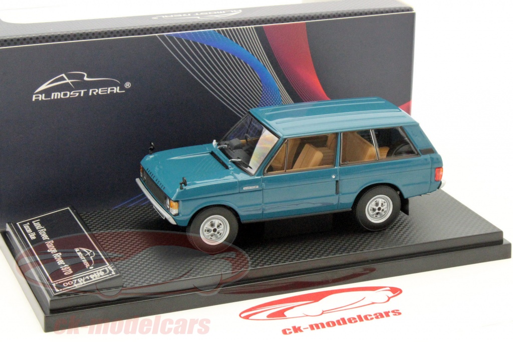 Almost Real 1:43 Land Rover Range Rover year 1970 tuscan blue 410101 ...