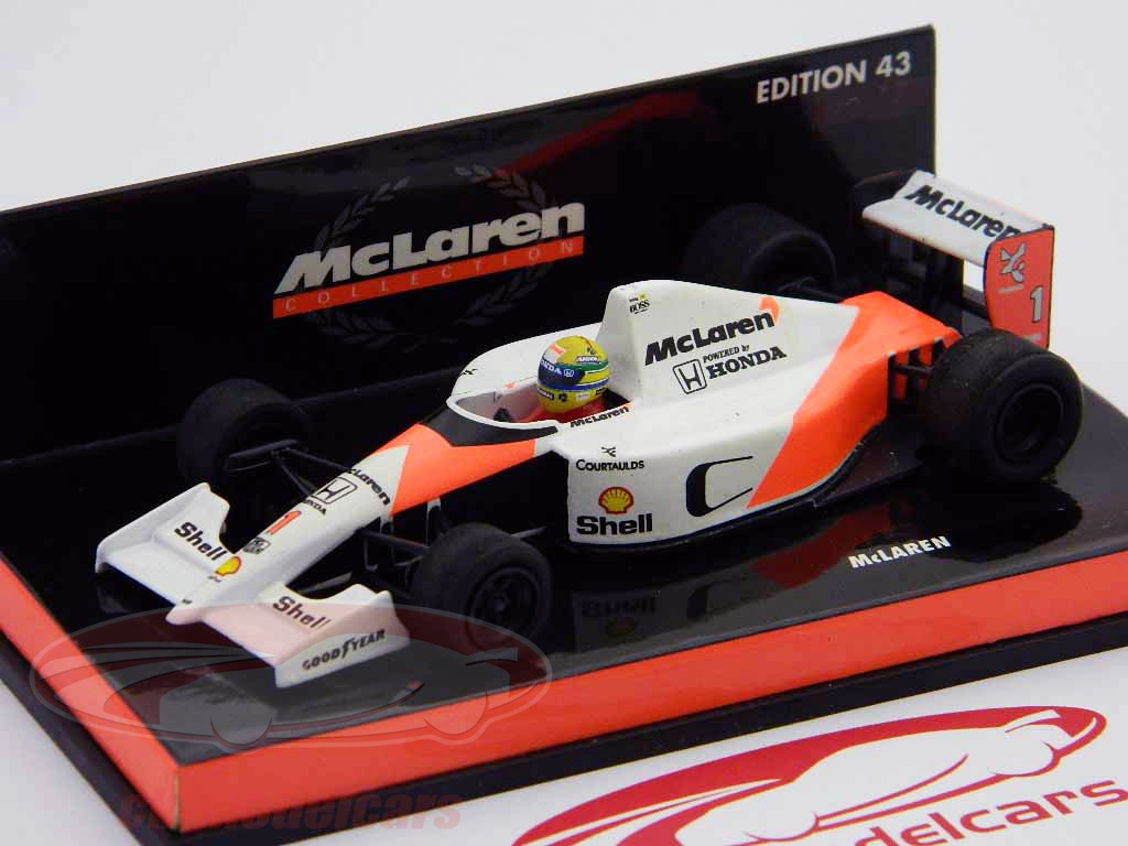 Minichamps 1:43 A. Senna McLaren MP4/8 formula one 1993 CK999476 model ...