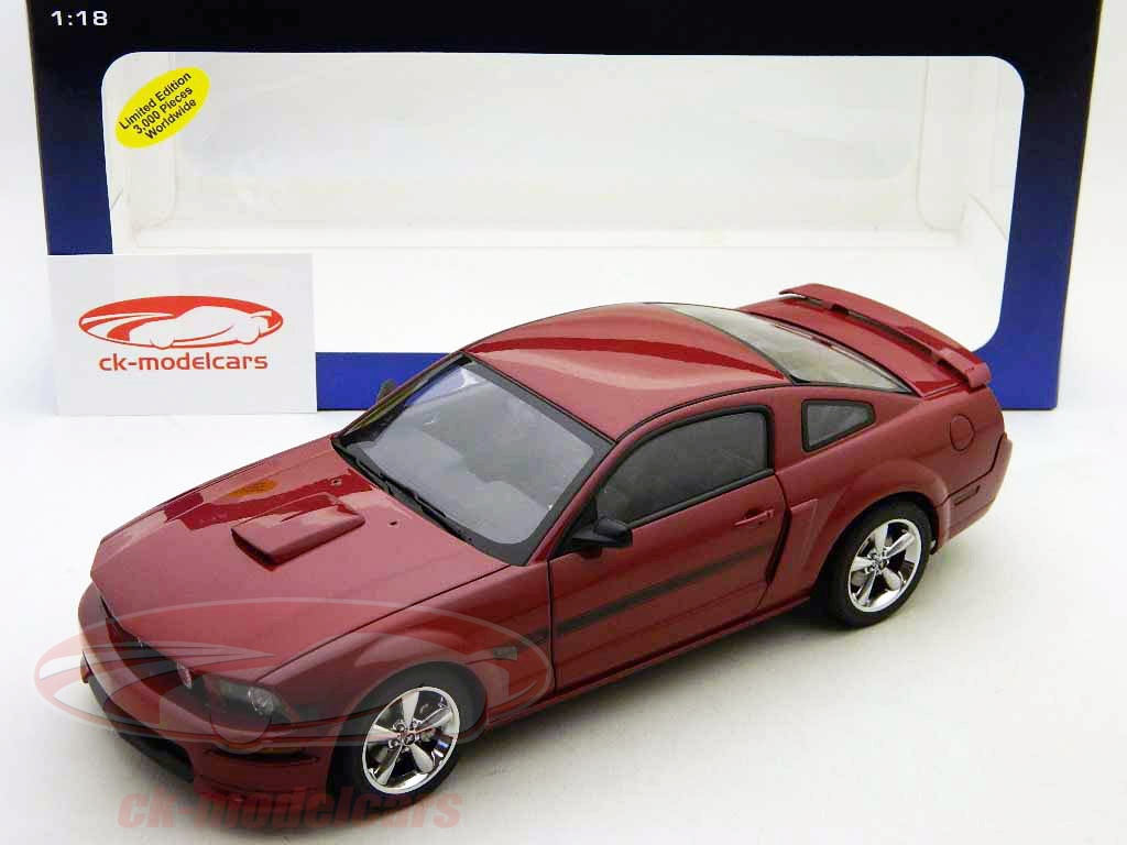 AUTOart 1:18 Ford Mustang GT Coupe California Special Bj. 2007 red fire ...