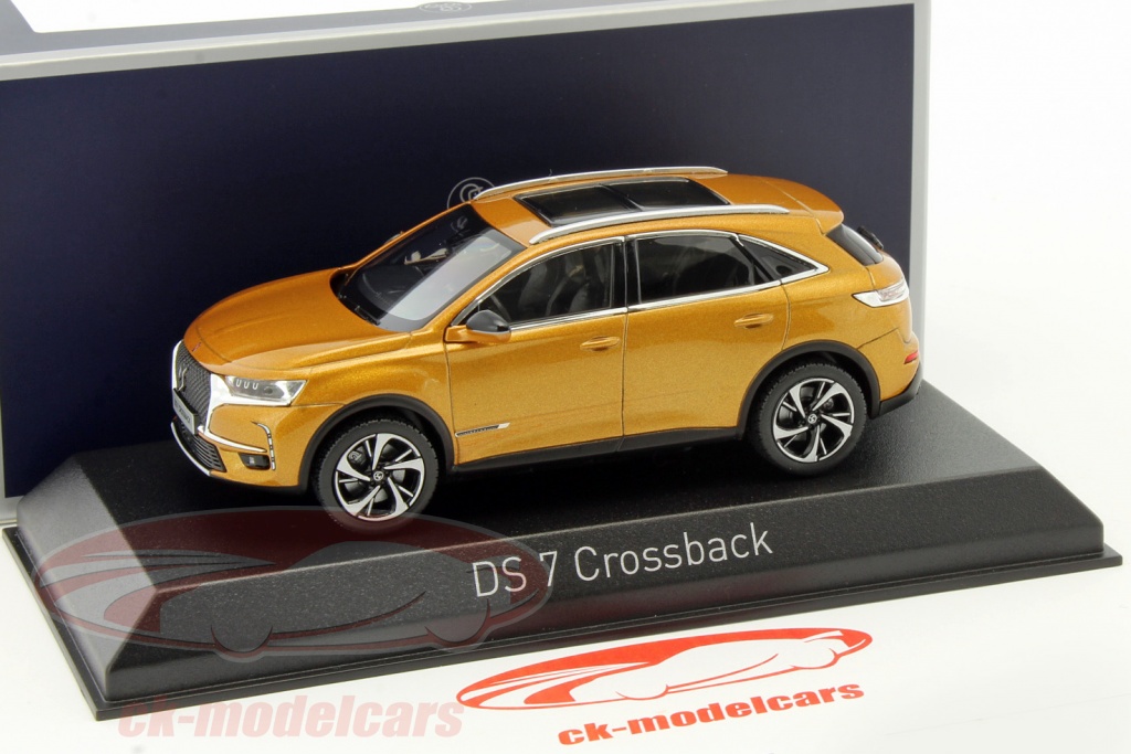 Norev 1:43 Citroen DS 7 Crossback year 2017 gold 170011 model car ...