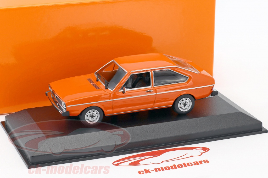 Minichamps 1:43 Volkswagen VW Passat year 1975 orange 940054201 model ...