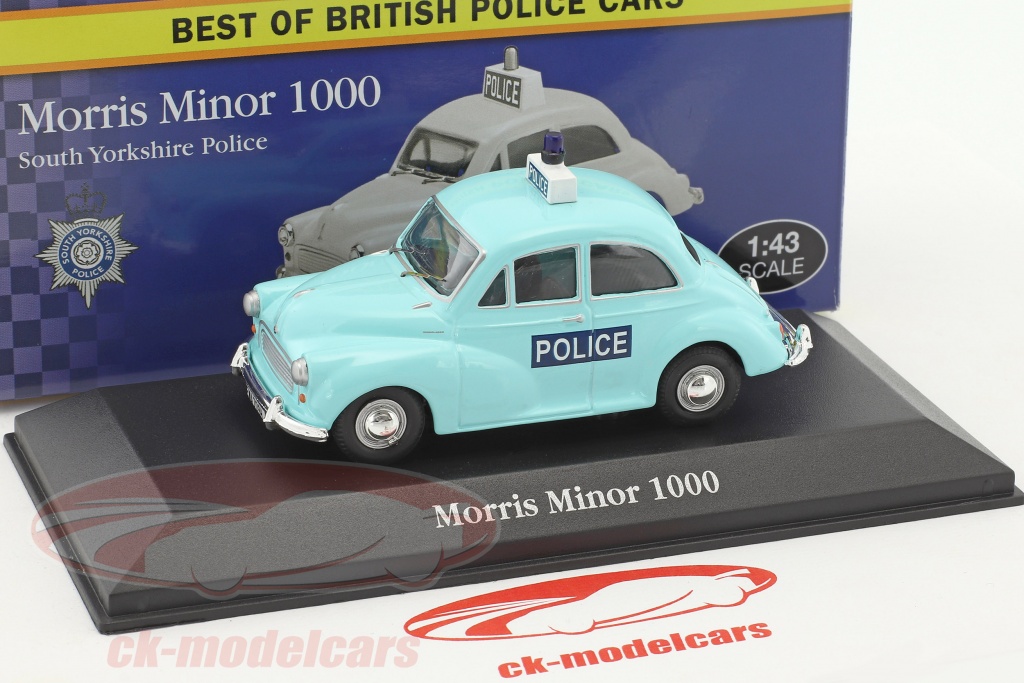 Atlas 1:43 Morris Minor 1000 South Yorkshire policy MAG JA21 model car ...